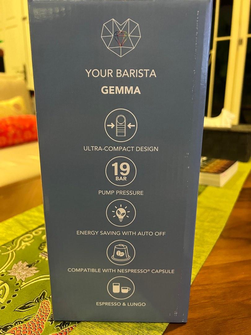 Jewel Gemma Coffee Machine + Exotic coffee capsules, TV & Home ...