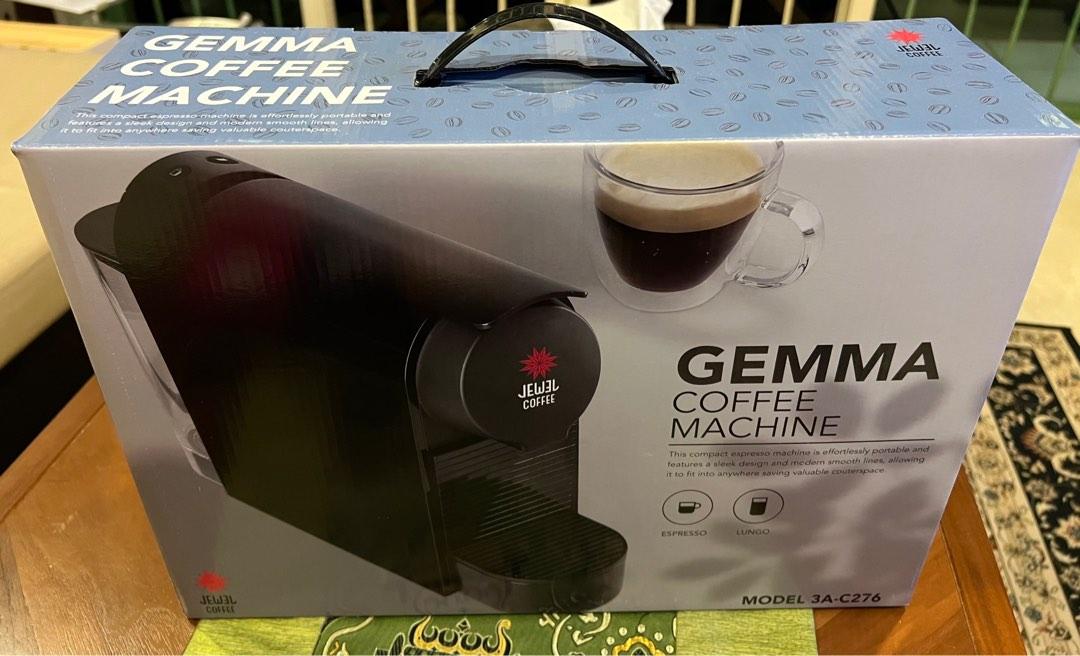 Jewel Gemma Coffee Machine + Exotic coffee capsules, TV & Home ...