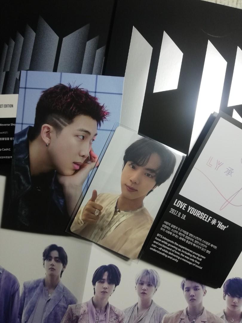 Jin compact photocard pc set, Hobbies & Toys, Memorabilia ...