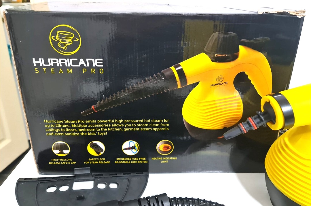 JML Hurricane Steam Pro, Furniture & Home Living, Cleaning & Homecare ...