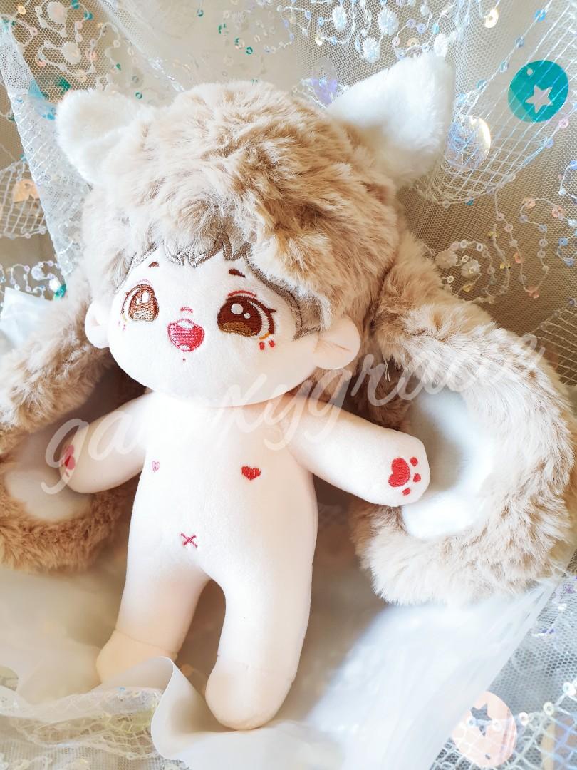 Jungkook 20cm BTS Doll - Daebak Jungkook Doll (detachable floppy ears ...