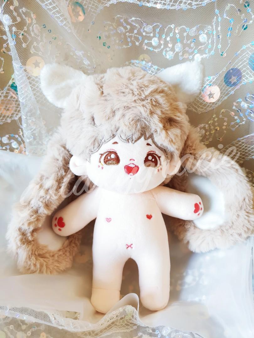 Jungkook 20cm BTS Doll - Daebak Jungkook Doll (detachable floppy ears ...