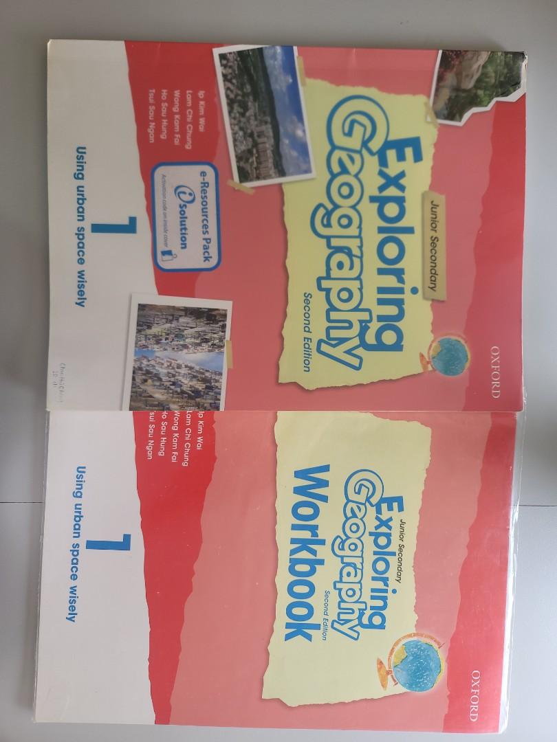 Junior Secondary Exploring Geography 1 textbook & workbook, 興趣及遊戲, 書本 ...