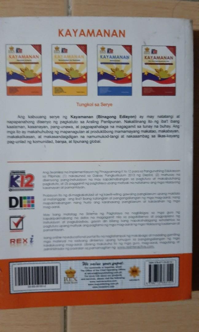 Kayamanan Araling Asyano 2017 Edition Araling Panlipunan, Hobbies ...