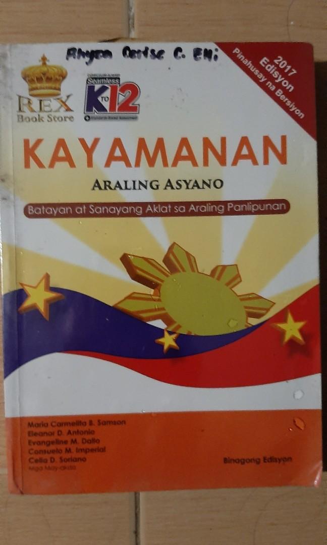Kayamanan Araling Asyano 2017 Edition Araling Panlipunan, Hobbies ...
