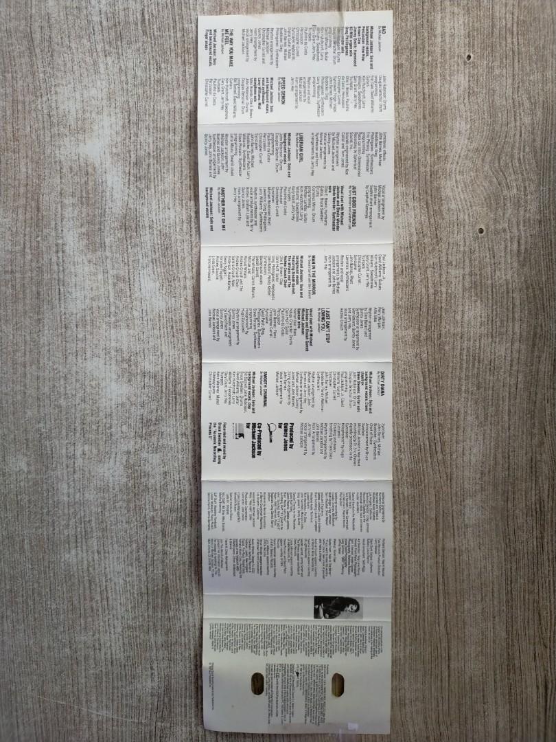 Keset Michael Jackson. (Bad)., Hobbies & Toys, Music & Media, CDs ...