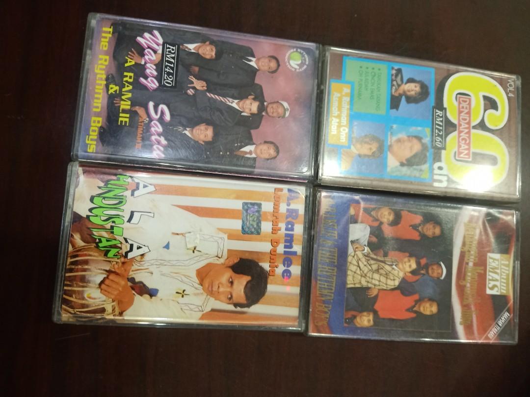 koleksi kaset melayu lagu 60an - a. ramlee, Hobbies & Toys, Music & Media, CDs & DVDs on Carousell