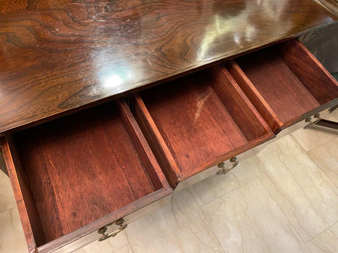 Korean Wooden Side Table / Console, Furniture & Home Living, Furniture ...