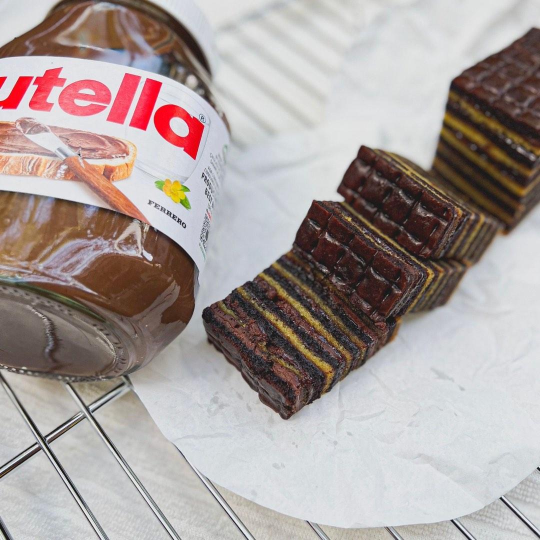 Kueh Lapis Nutella, Food & Drinks, Homemade Bakes on Carousell