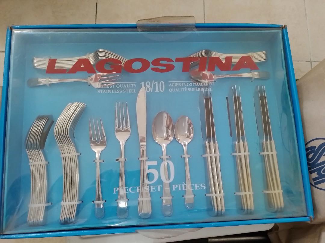Lagostina 50 piece set, Furniture & Home Living, Kitchenware ...