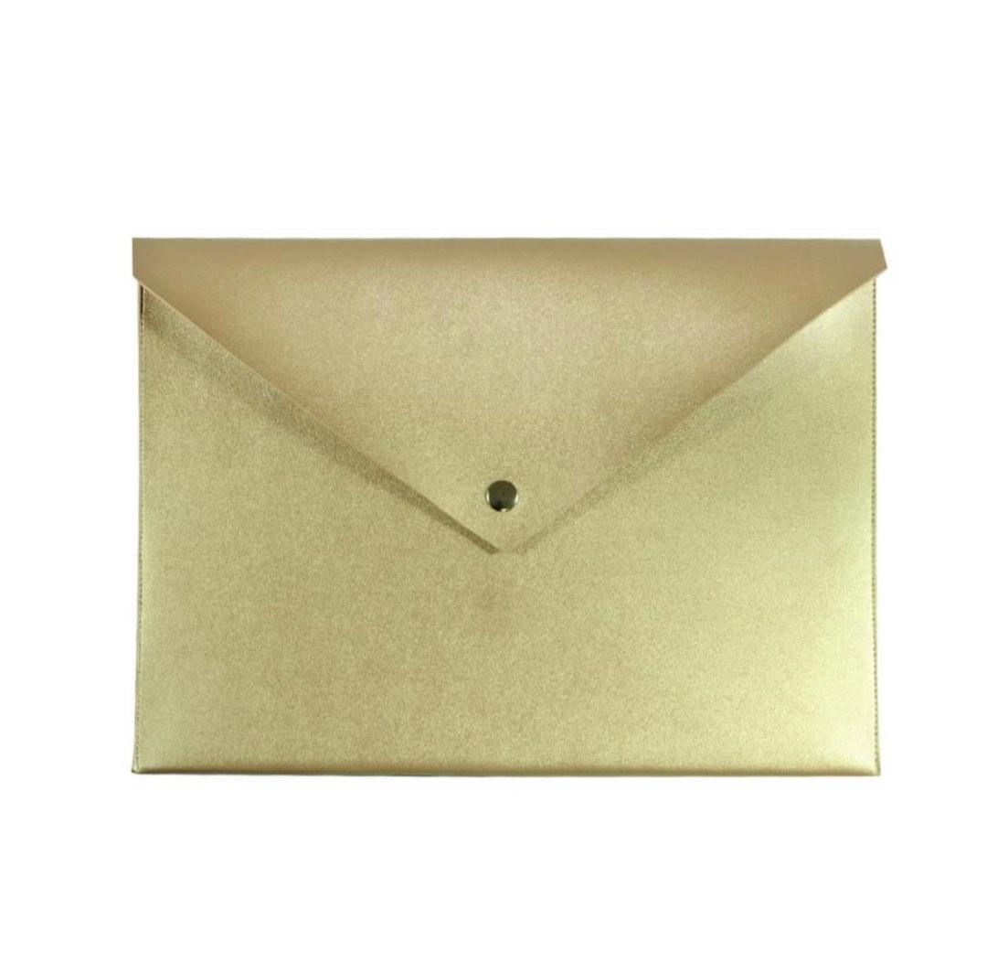 Leather Laptop Sleeves Envelope Type in Gold, Computers & Tech, Parts ...