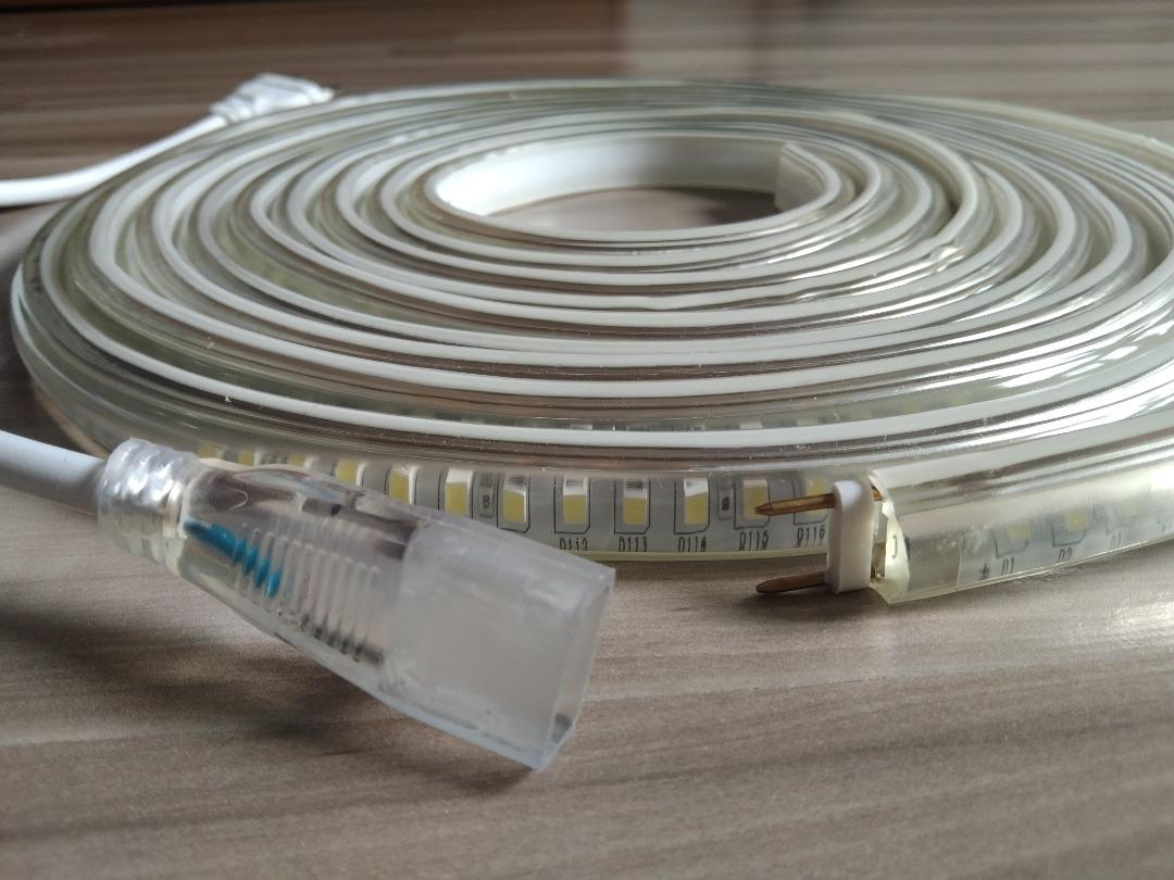 LED Strip Waterproof Flexible WHITE 5Meters, Furniture & Home Living ...