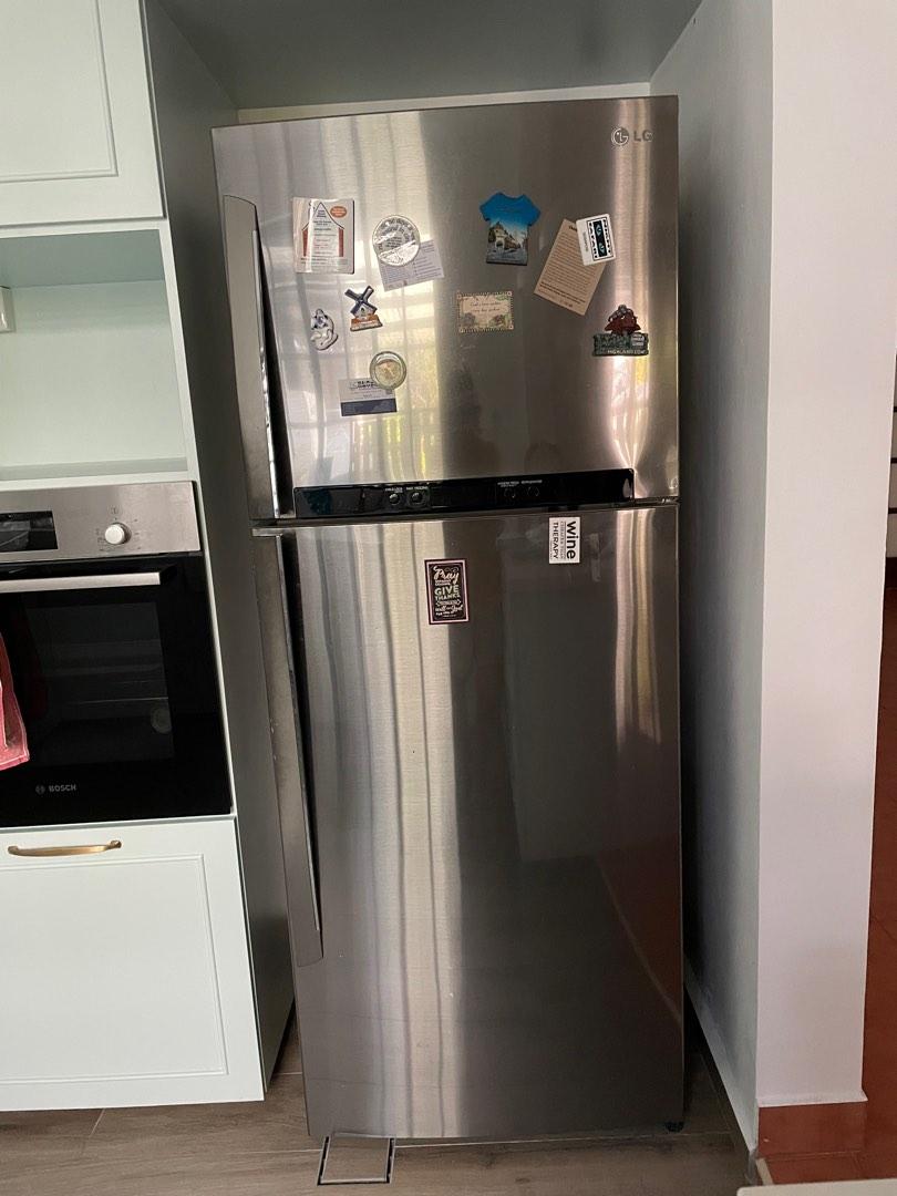 LG Fridge GR-M492GSH, TV & Home Appliances, Kitchen Appliances ...