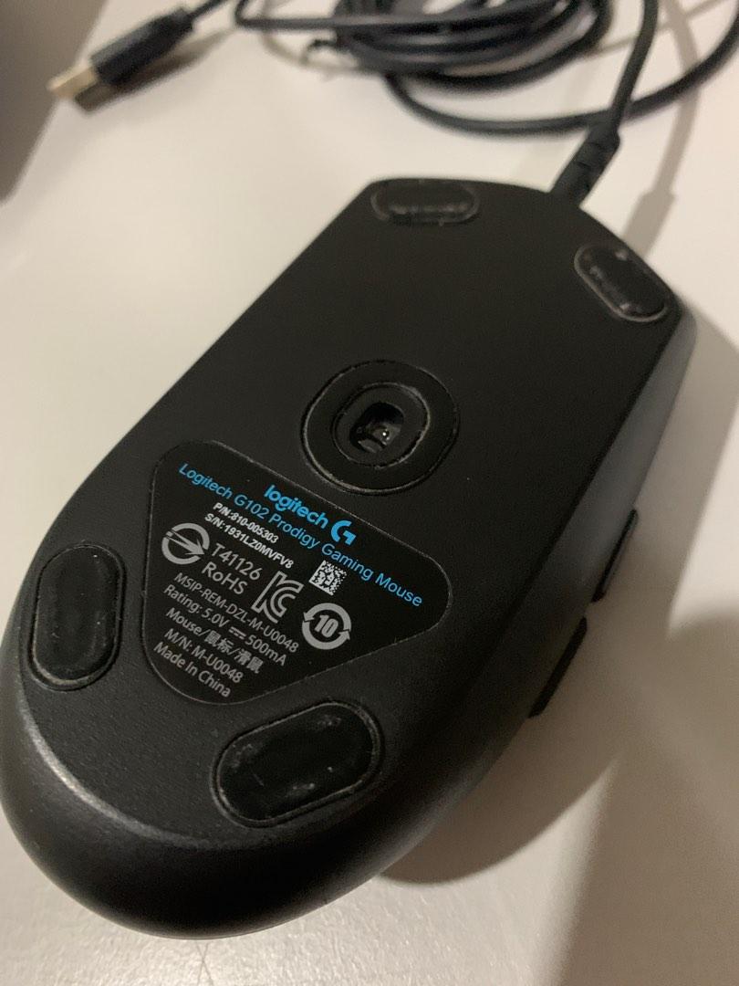 Logitech G102 Prodigy Gaming Mouse (defect), Computers & Tech, Parts ...