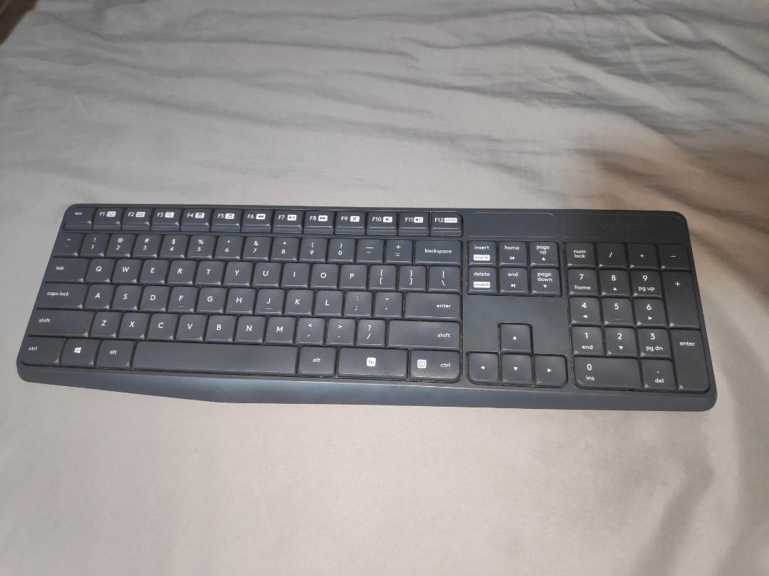 Logitech Wireless Keyboard K235 Mouse M170 Set Computers And Tech Parts And Accessories