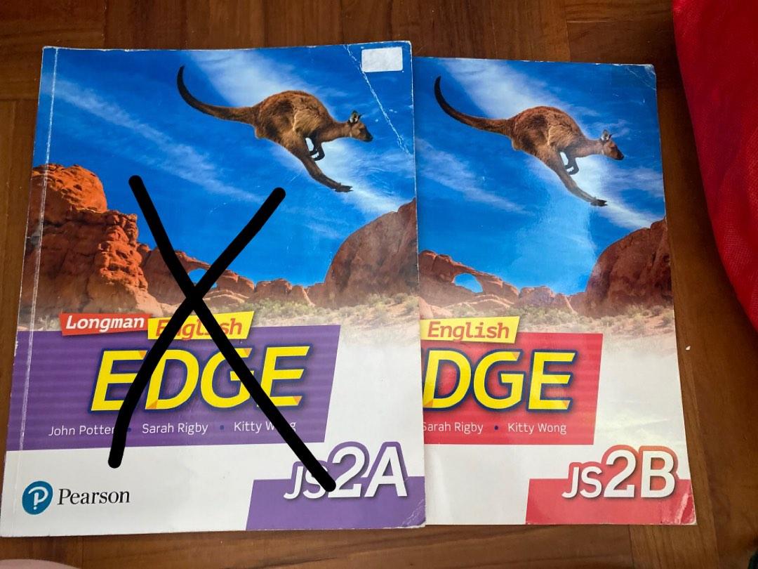 Longman English edge JS2A JS2B, 興趣及遊戲, 書本 & 文具, 教科書 - Carousell