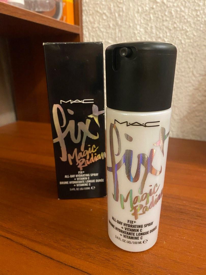 Mac Fix+ Magic Radiance Prep and Prime Spray, Beauty & Personal Care ...