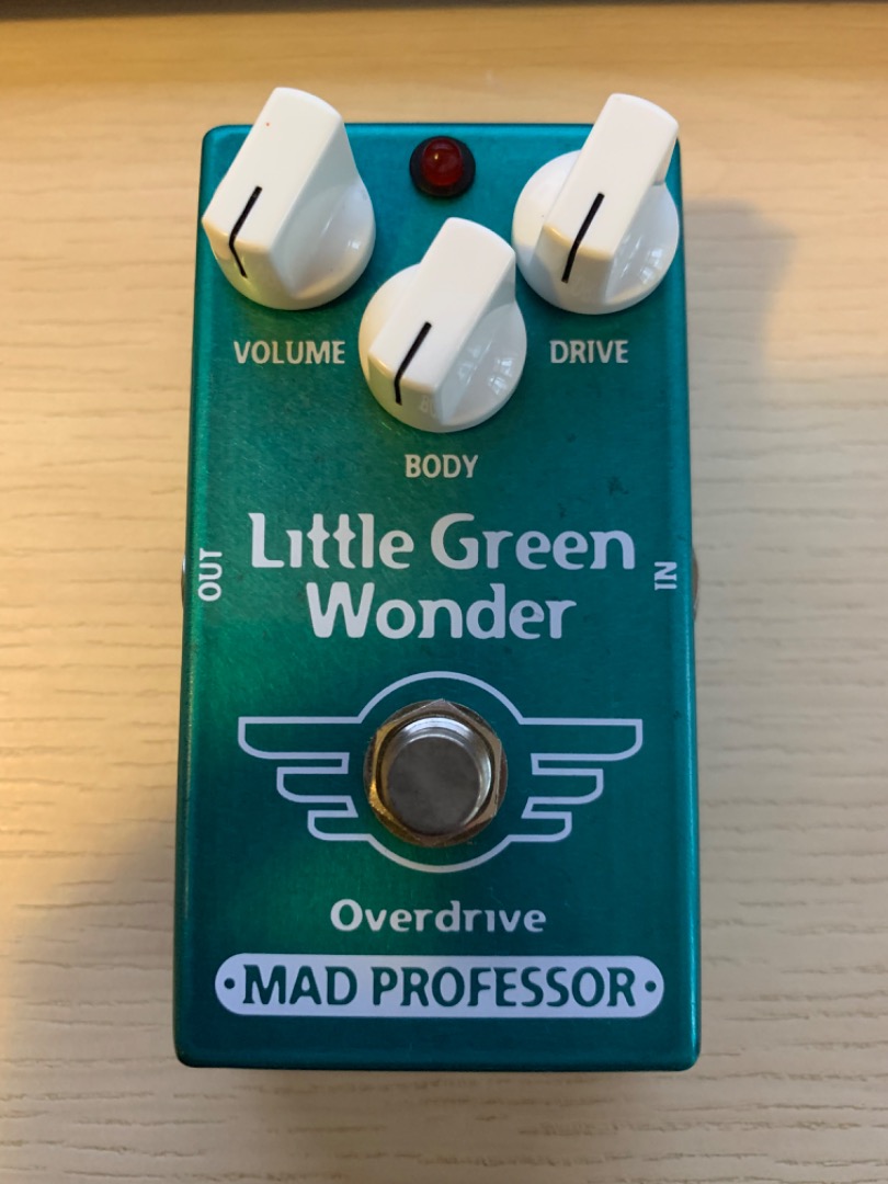 Mad Professor Little Green Wonder Overdrive, Hobbies & Toys, Music ...