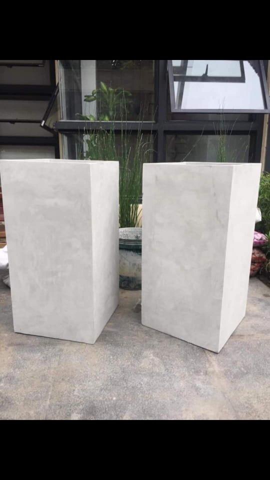 MARTHA Glass Fiber Reinforced Concrete (GFRC) Planters Plant box Pots ...