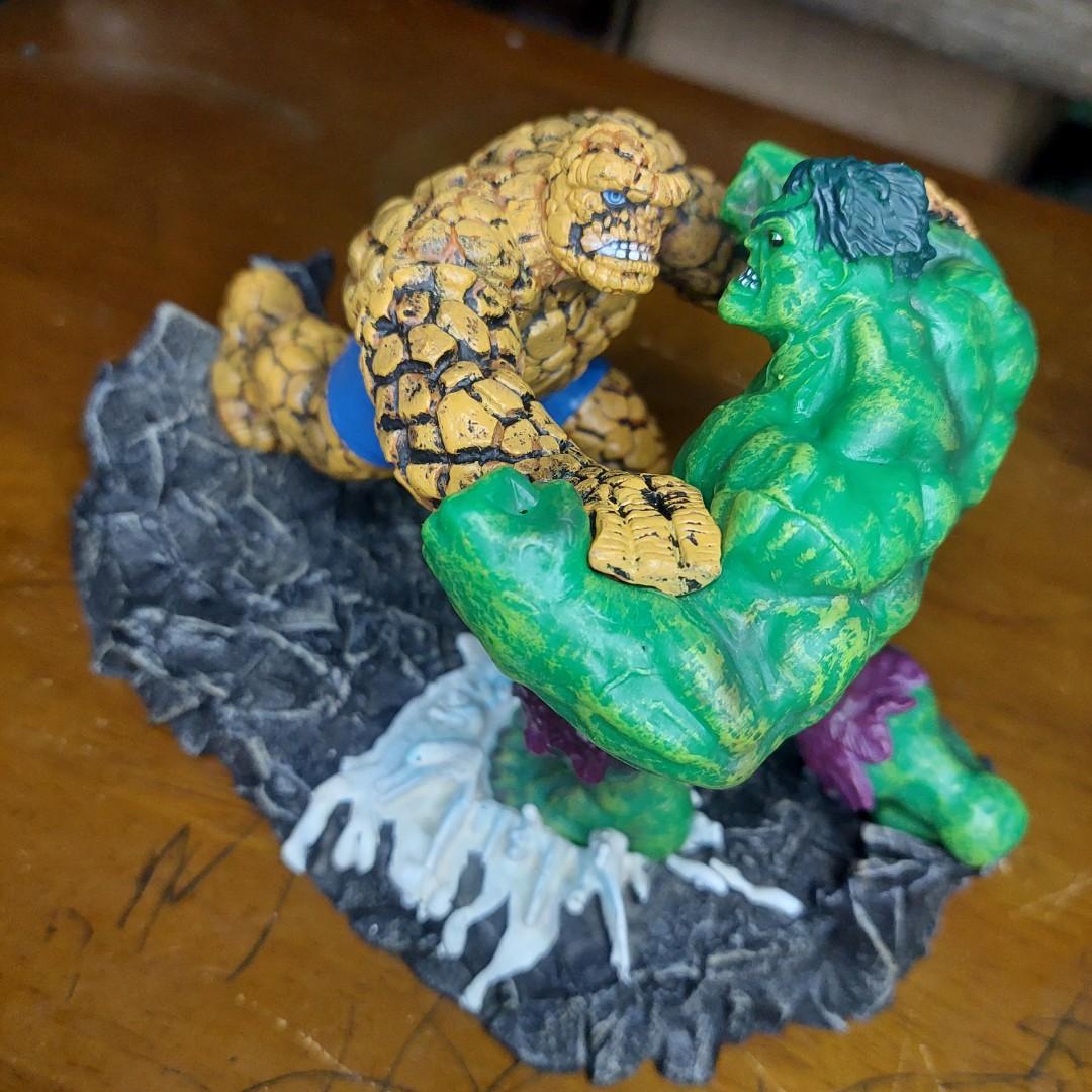 MARVEL LEGENDS MASTERWORKS : HULK VS THE THING DIORAMA, Hobbies & Toys ...