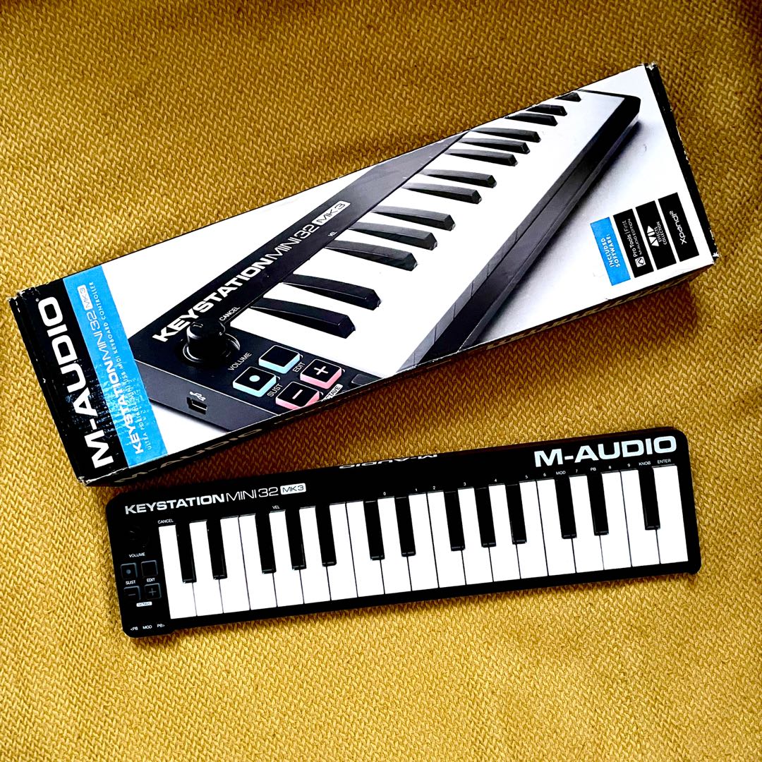 M Audio MK3 Keystation Mini 32 Hobbies Toys Music Media Musical M Audio MK3 Keystation Mini 32 Hobbies Toys Music Media Musical