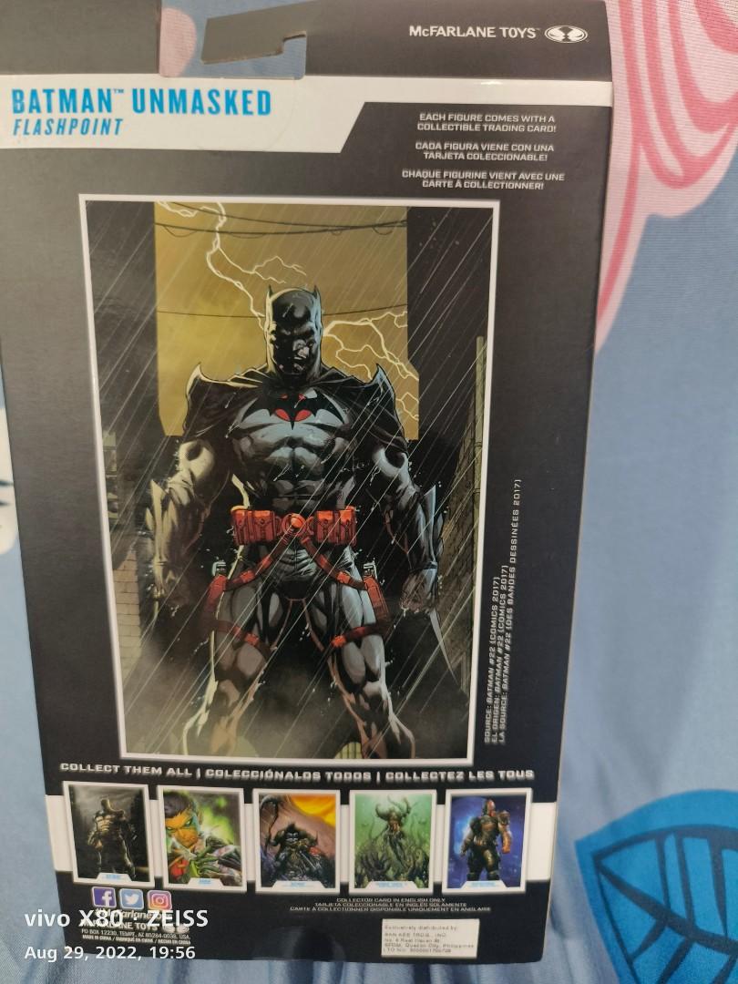 McFarlane DC batman unmasked flash point misb, Hobbies & Toys, Toys ...