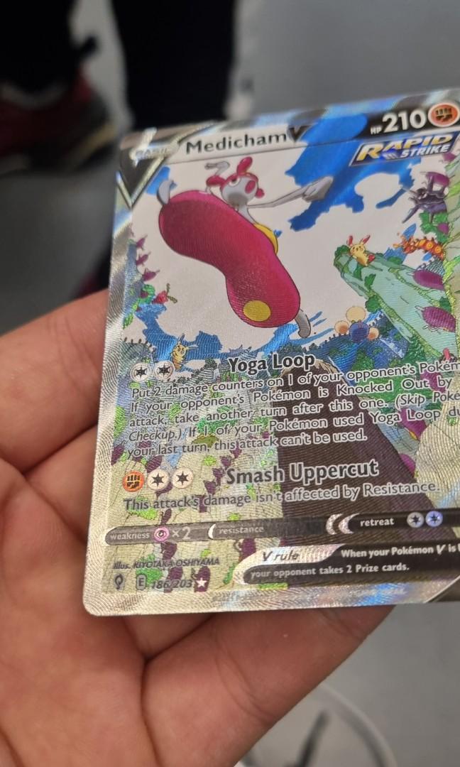 Medicham V AA | Pokemon Cards | Pokemon TCG | Evolving Skies | English ...