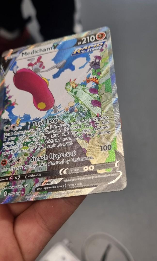 Medicham V AA | Pokemon Cards | Pokemon TCG | Evolving Skies | English ...