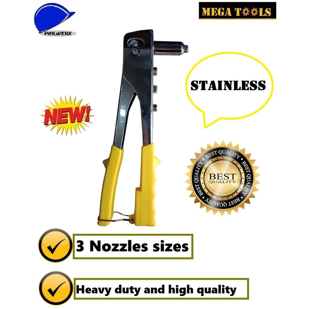Mega Hand Riveter Heavy Duty (Stainless), Commercial & Industrial ...