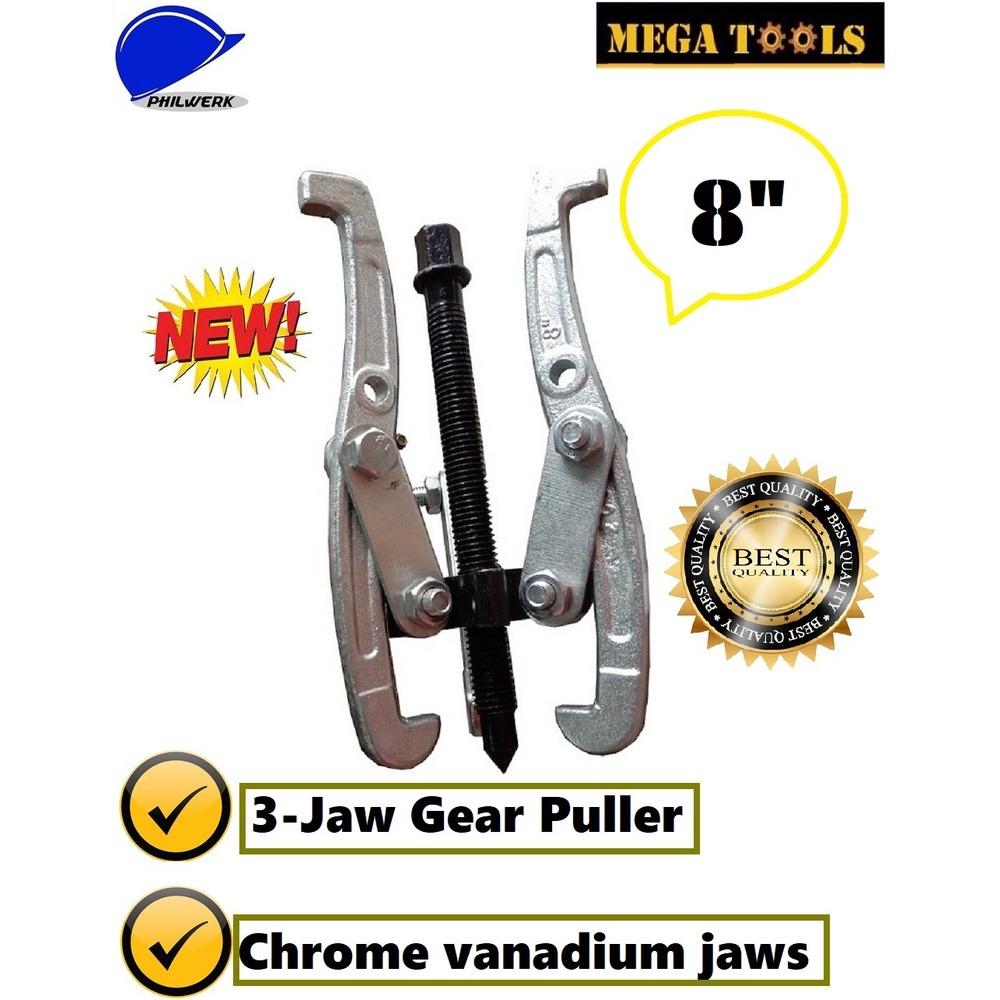 Mega Tools 3-Jaw Gear Puller 8", Commercial & Industrial, Construction ...