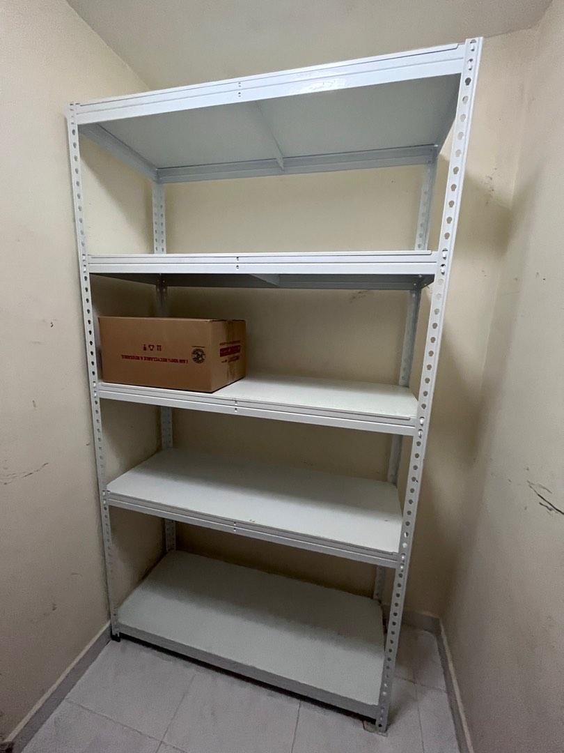 Metal 5 tier Storage Rack/shelf, Furniture & Home Living, Furniture ...