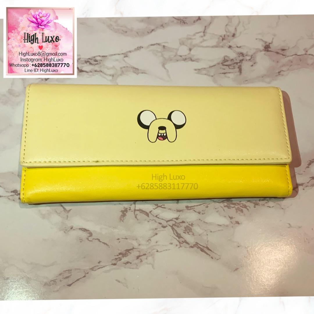 Miniso Official Dompet Panjang Long Wallet Miniso Adventure Time Jake ...