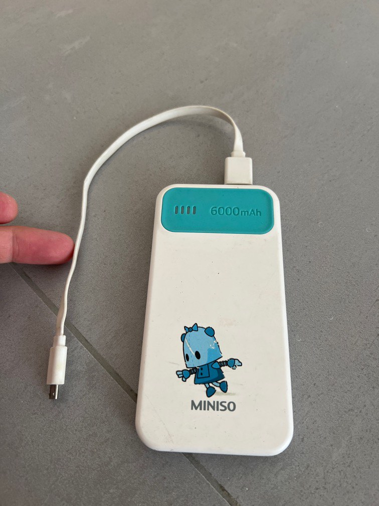 Miniso Power bank Apple android, Mobile Phones & Gadgets, Mobile ...