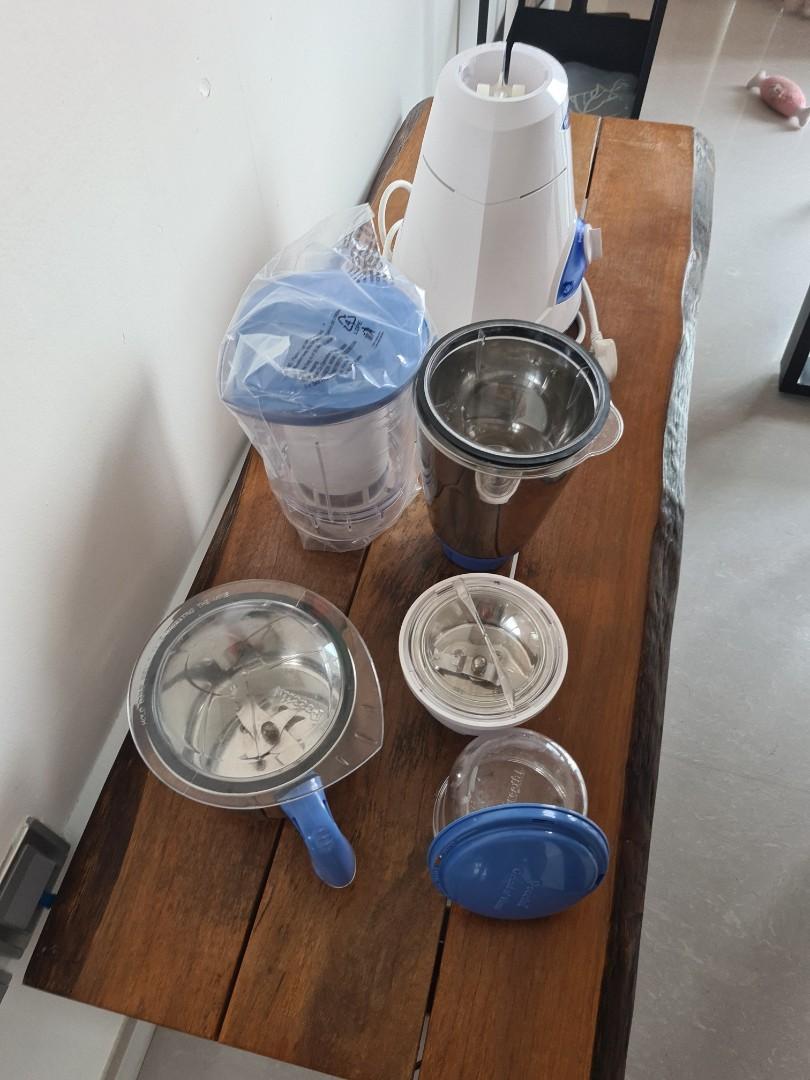 Mixie with 4 jar plus one for storage, TV & Home Appliances, Kitchen ...