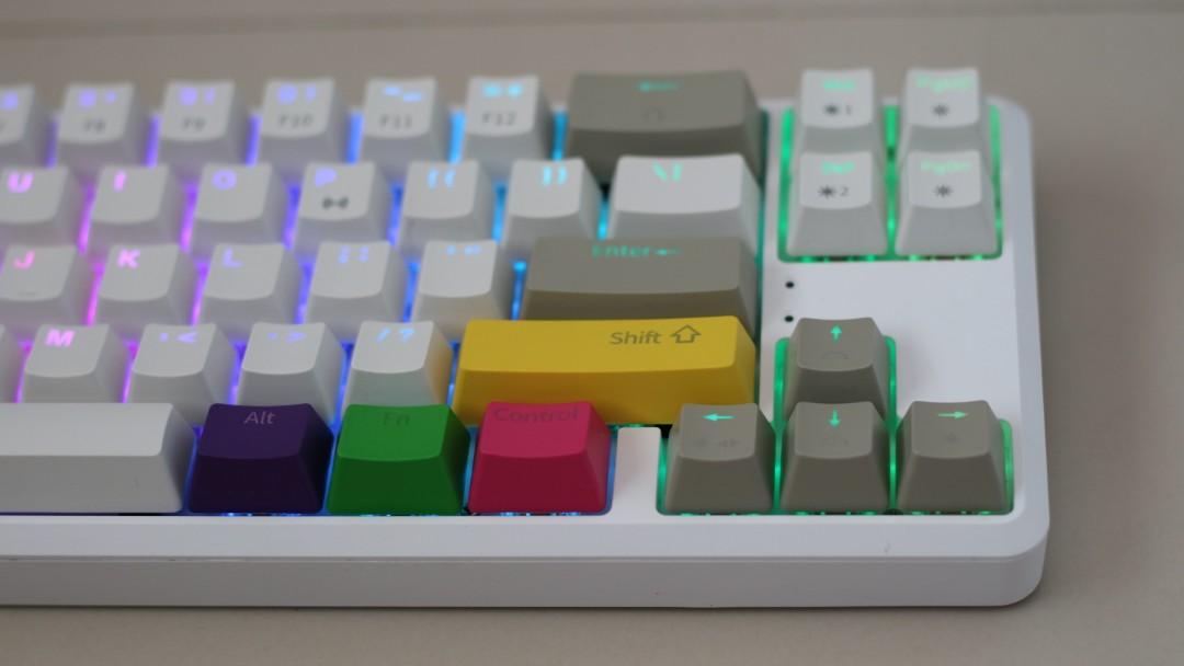 Modded Rakk Pluma Mechanical Keyboard, Computers & Tech, Parts ...