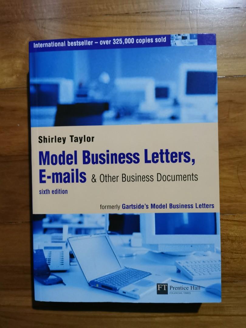 Model Business Letters, E-mails & other Business Documents by Shirley ...