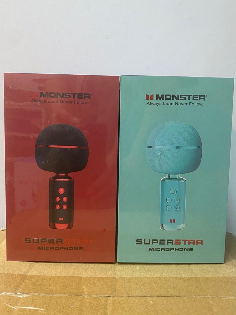 (全新現貨)Monster M98 唱K神器 MINI KARAOKE MICROPHONE 可攜式唱K麥克風, 音響器材, 咪高風/麥克風 ...