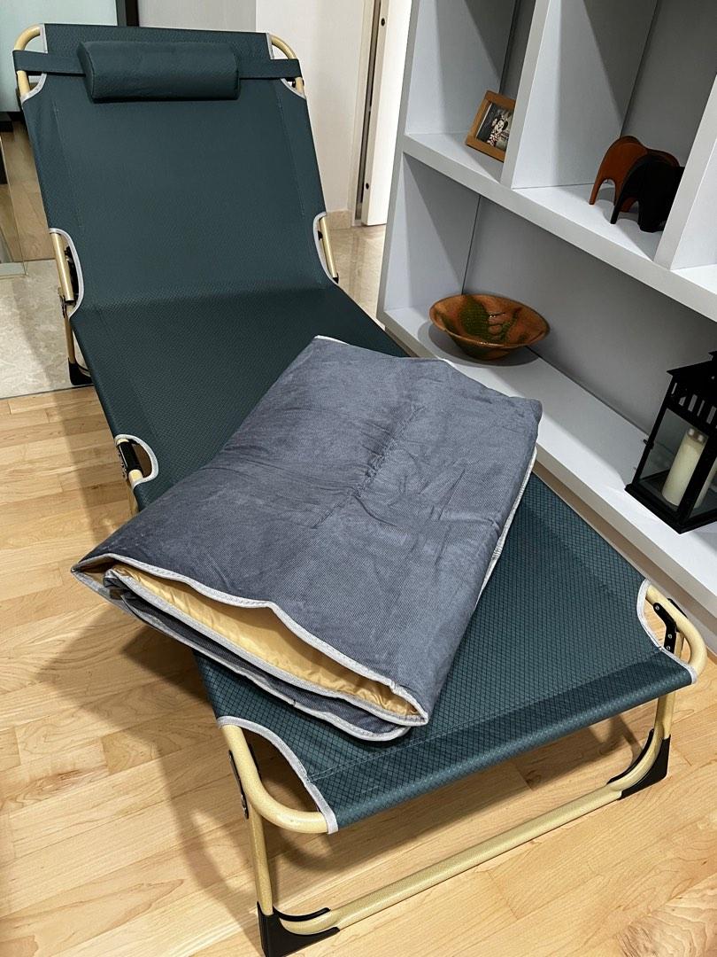 Multipurpose Foldable Bed/Sun Lounger/Lunch Nap Bed, Furniture & Home ...