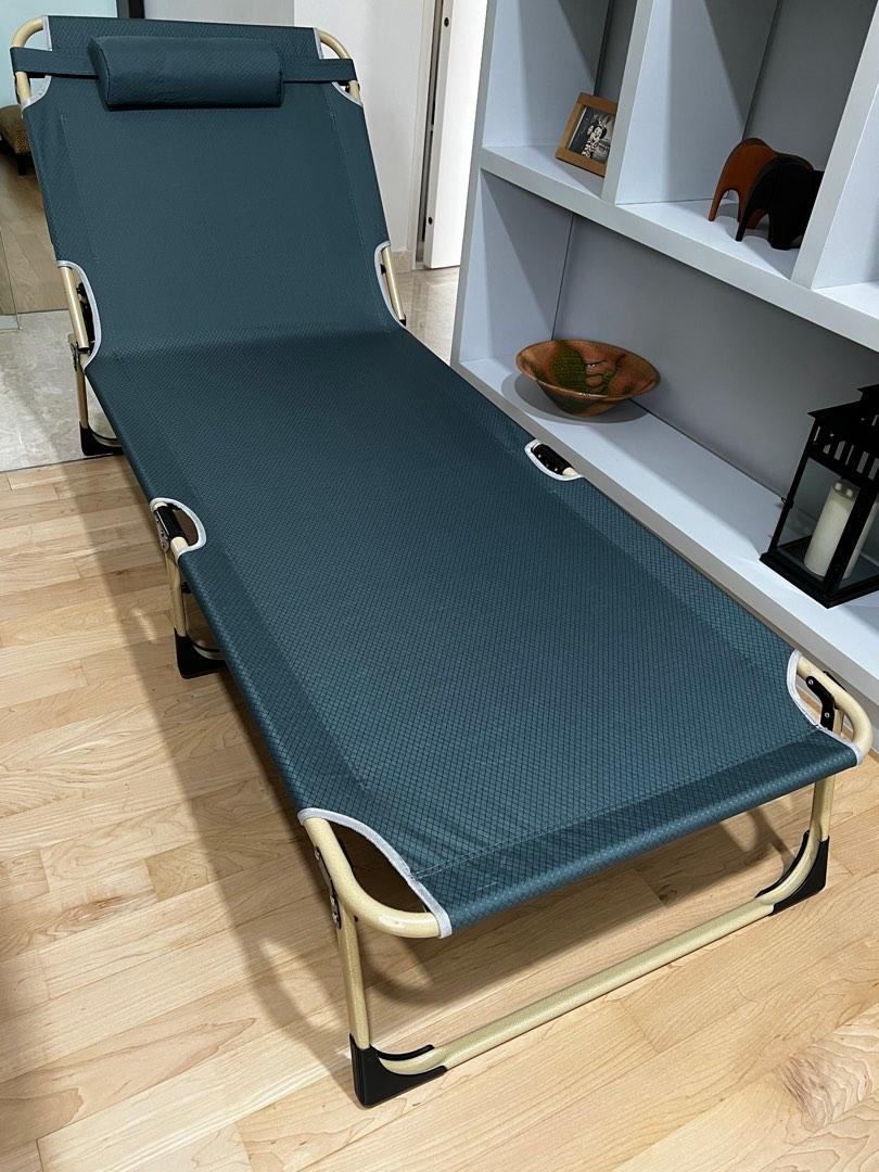 Multipurpose Foldable Bed/Sun Lounger/Lunch Nap Bed, Furniture & Home ...
