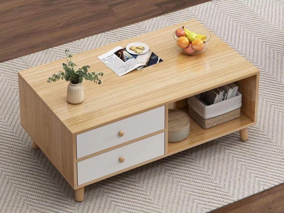 New Center Table with 2 Drawers, Furniture & Home Living, Furniture ...