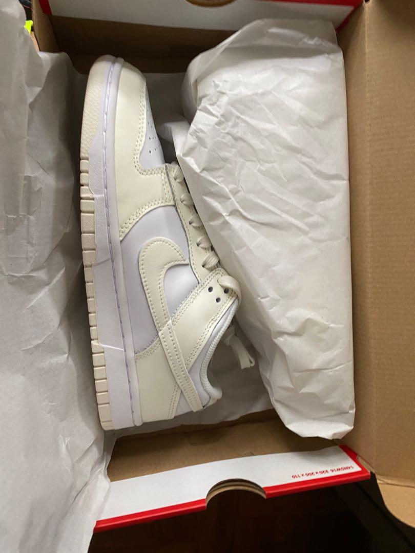 Nike Dunks Coconut White Woman, 5.5UK, Women's Fashion, Footwear ...