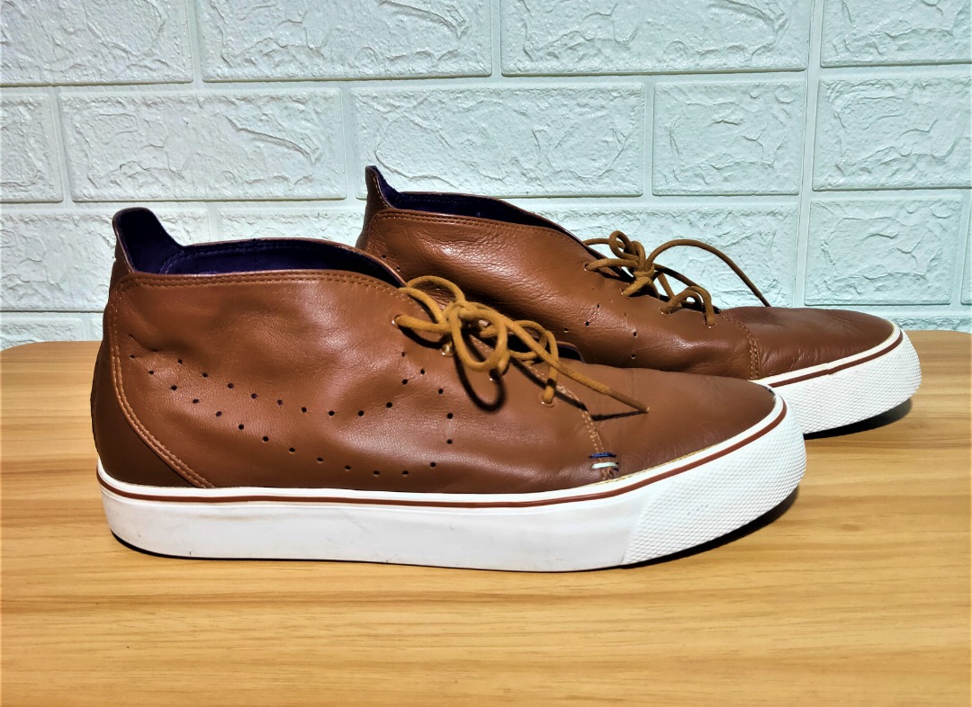 Nike Mid Cut Leather Shoes, Men's Fashion, Footwear, Boots on Carousell