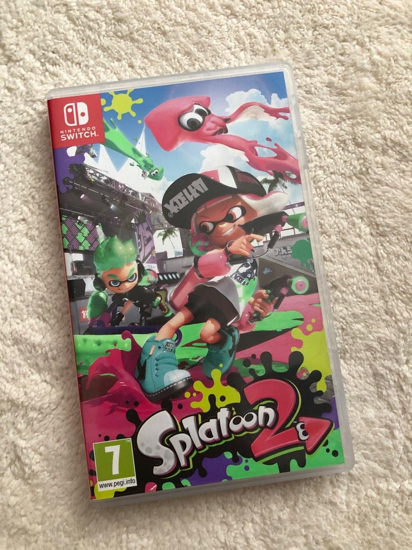Nintendo Switch Splatoon 2 Game Cartridge Europe Inkling, Video Gaming ...