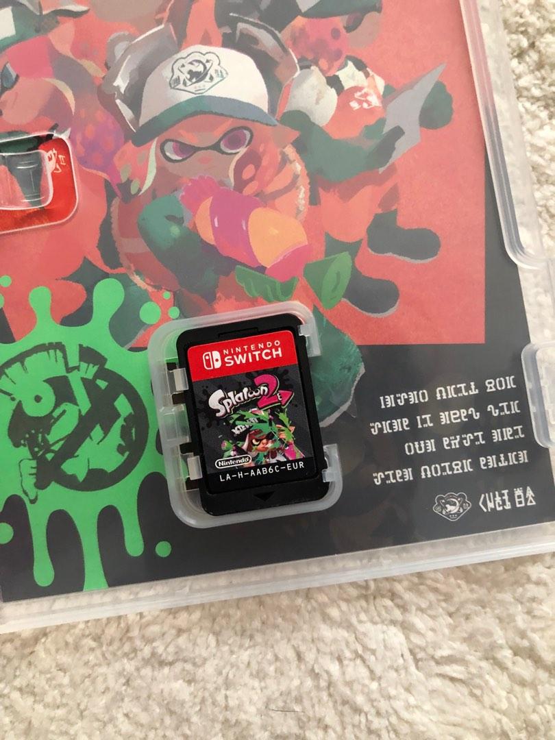 Nintendo Switch Splatoon 2 Game Cartridge Europe Inkling, Video Gaming ...