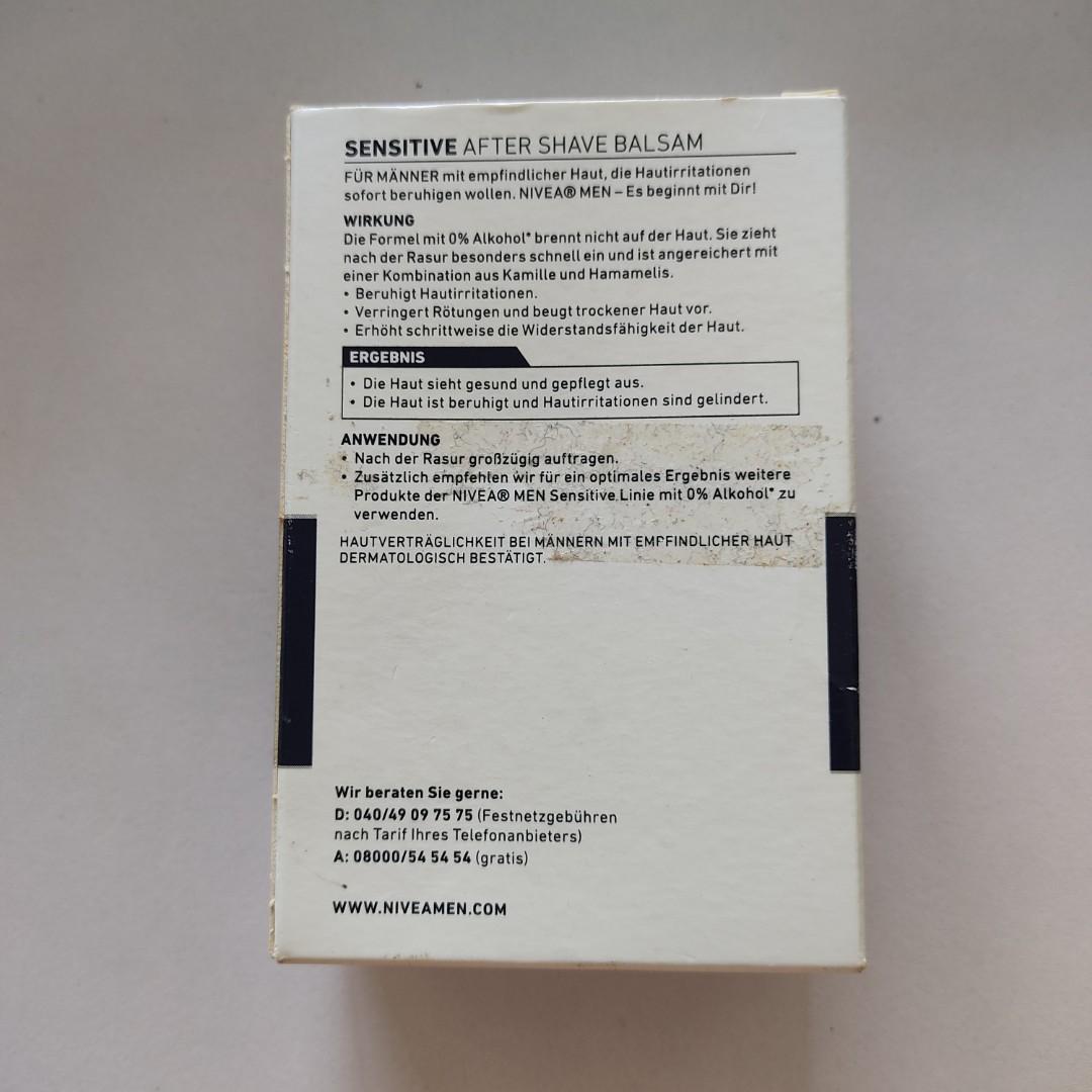 Nivea , German Brand, After shave balsam, Beauty & Personal Care, Bath ...