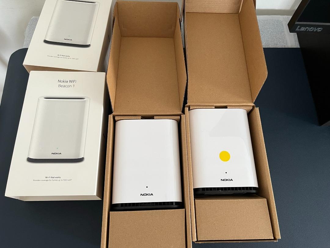 Nokia WiFi Beacon 1 WiFi Mesh Router System Supports AC1200, Computers ...