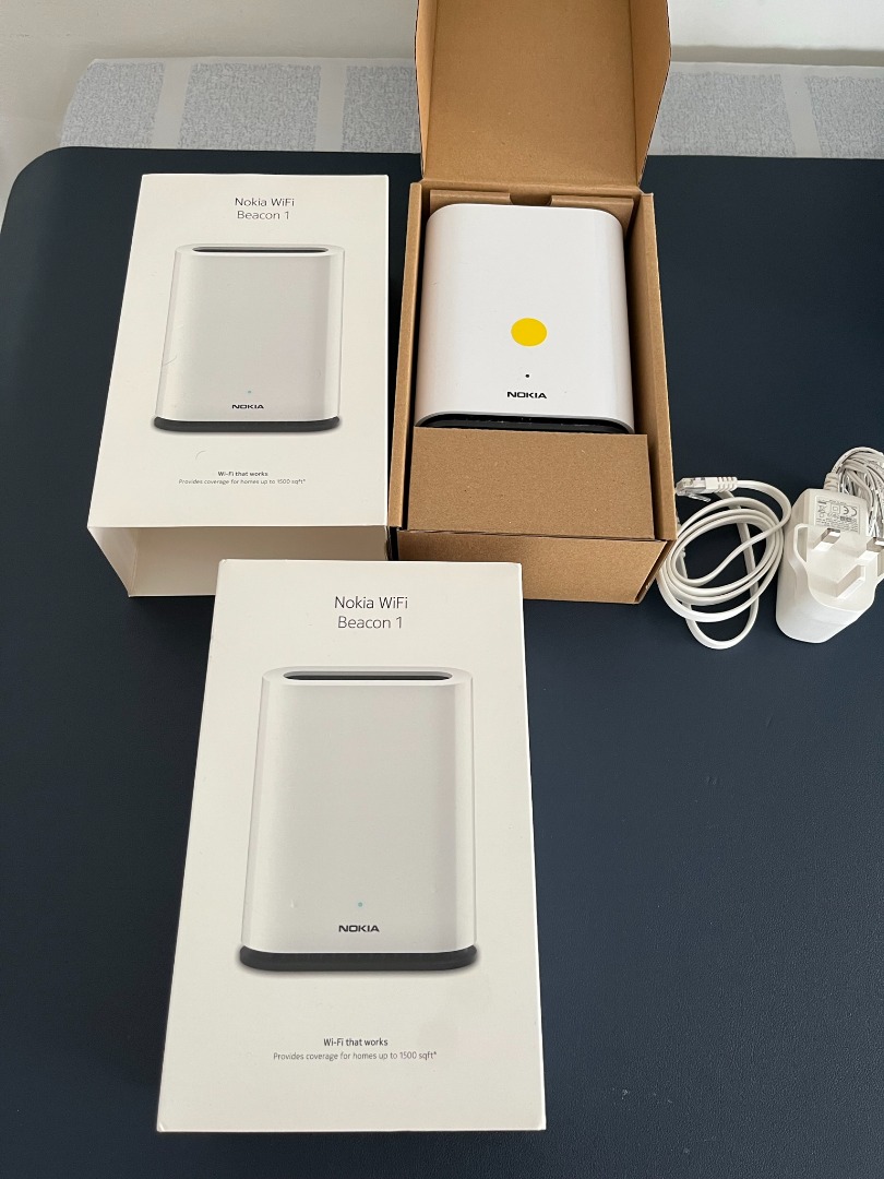 Nokia WiFi Beacon 1 WiFi Mesh Router System Supports AC1200, Computers ...