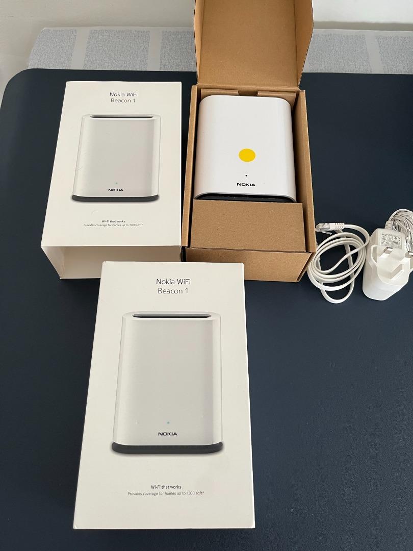 Nokia WiFi Beacon 1 WiFi Mesh Router System Supports AC1200, Computers ...