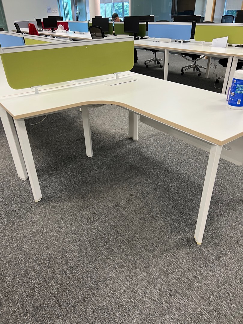 Office L-Shape desks, Furniture & Home Living, Furniture, Tables & Sets ...