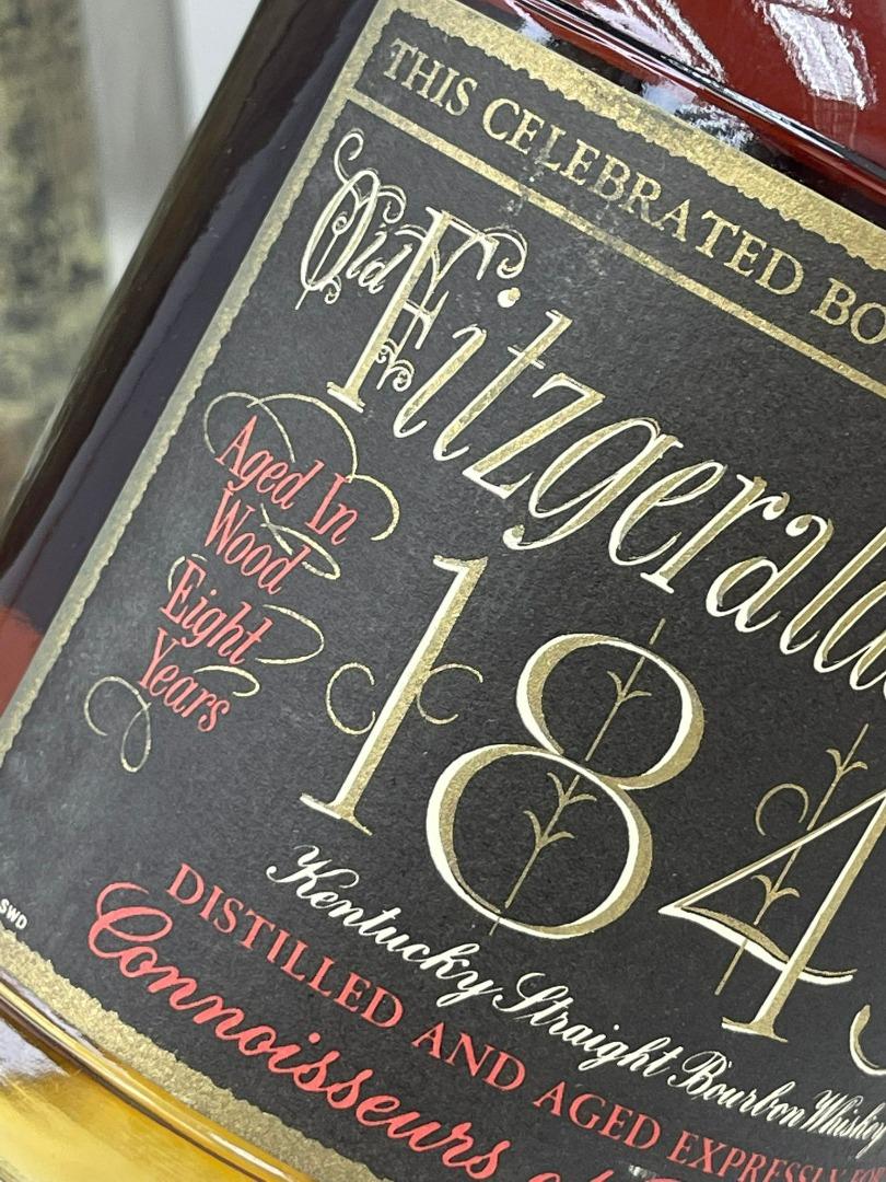 Old fitzgerald 8 years 1849 Bourbon Whisky 760ml Bottled in 1980's, 嘢食 ...